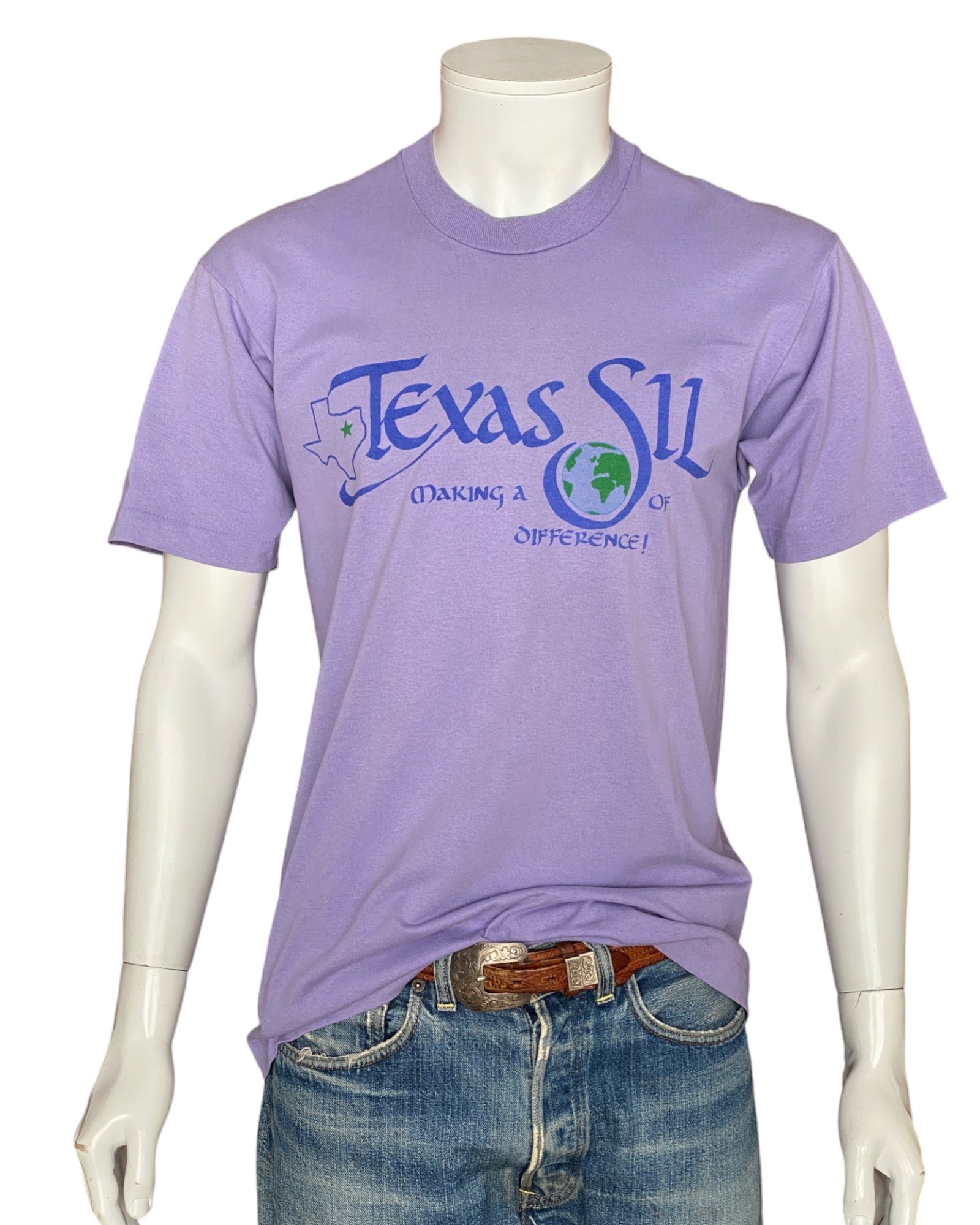Vintage 80s Texas Sil T-Shirt - Size M | Made in USA | Retro Style ...